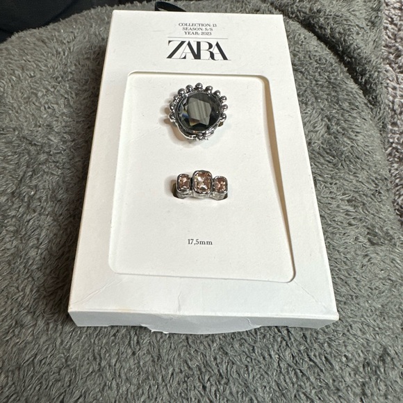 Zara | Jewelry | Nwt Zara Woman Accessories Pack Of Rings Ring Limited ...